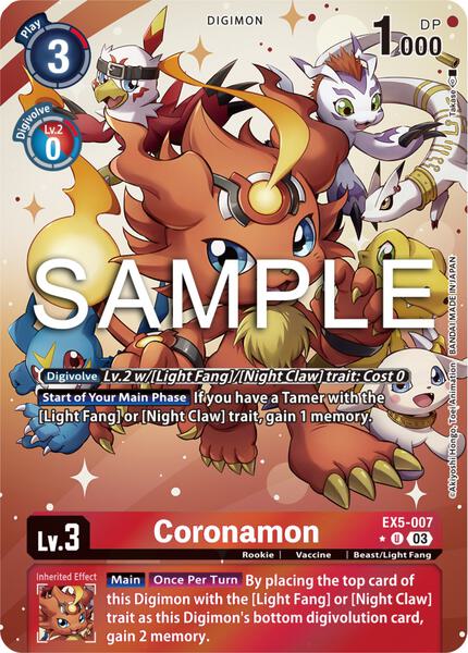 Coronamon (Alternate Art) - Animal Colosseum - Digimon Card Game ...