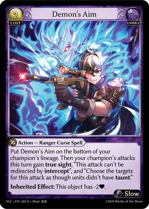 Demon's Aim - Alchemical Revolution - Grand Archive TCG - TCGplayer.com