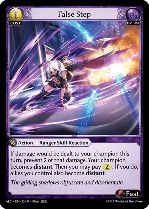 False Step - Alchemical Revolution - Grand Archive TCG - TCGplayer.com