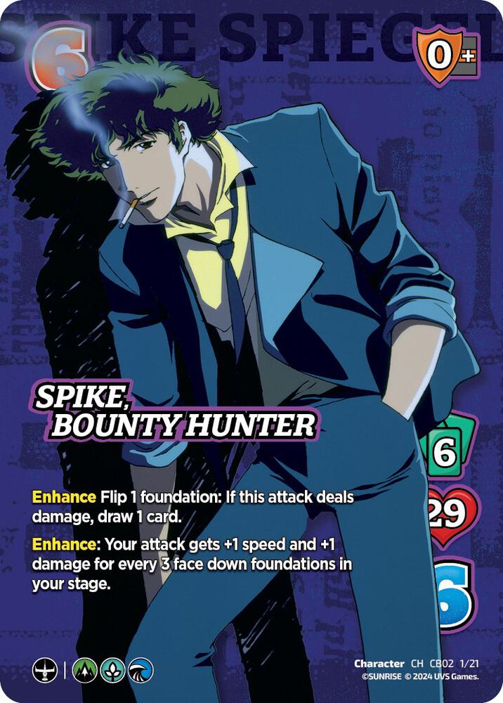 Spike, Bounty Hunter - Challenger Series: Cowboy Bebop and Trigun ...