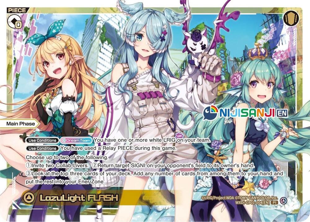 Lazulight FLASH - Collab Booster: Nijisanji Diva - WIXOSS - TCGplayer.com