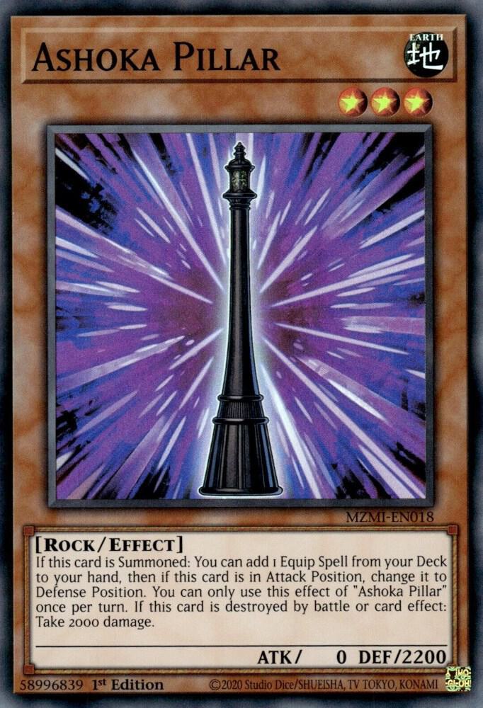 Ashoka Pillar - Maze of Millennia - YuGiOh - TCGplayer.com