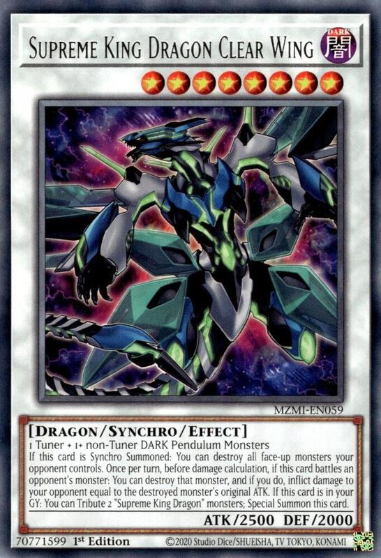 Supreme King Dragon Clear Wing - Maze of Millennia - YuGiOh - TCGplayer.com