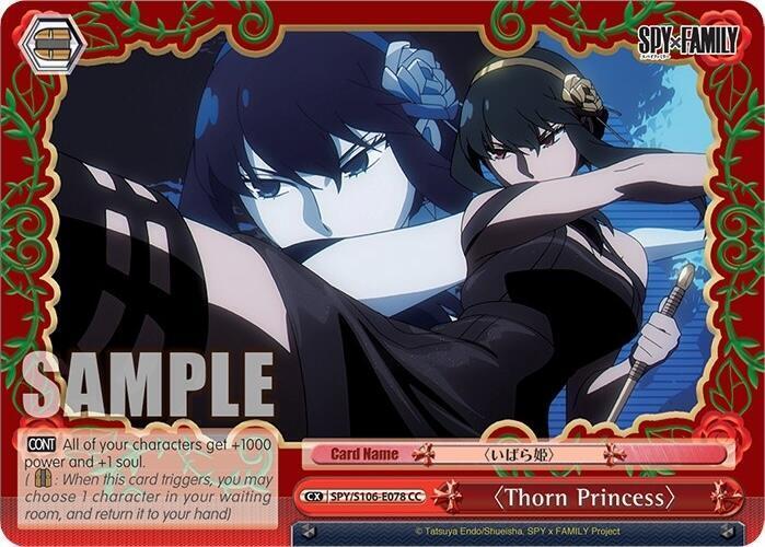"Thorn Princess" - SPY x FAMILY - Weiss Schwarz - TCGplayer.com
