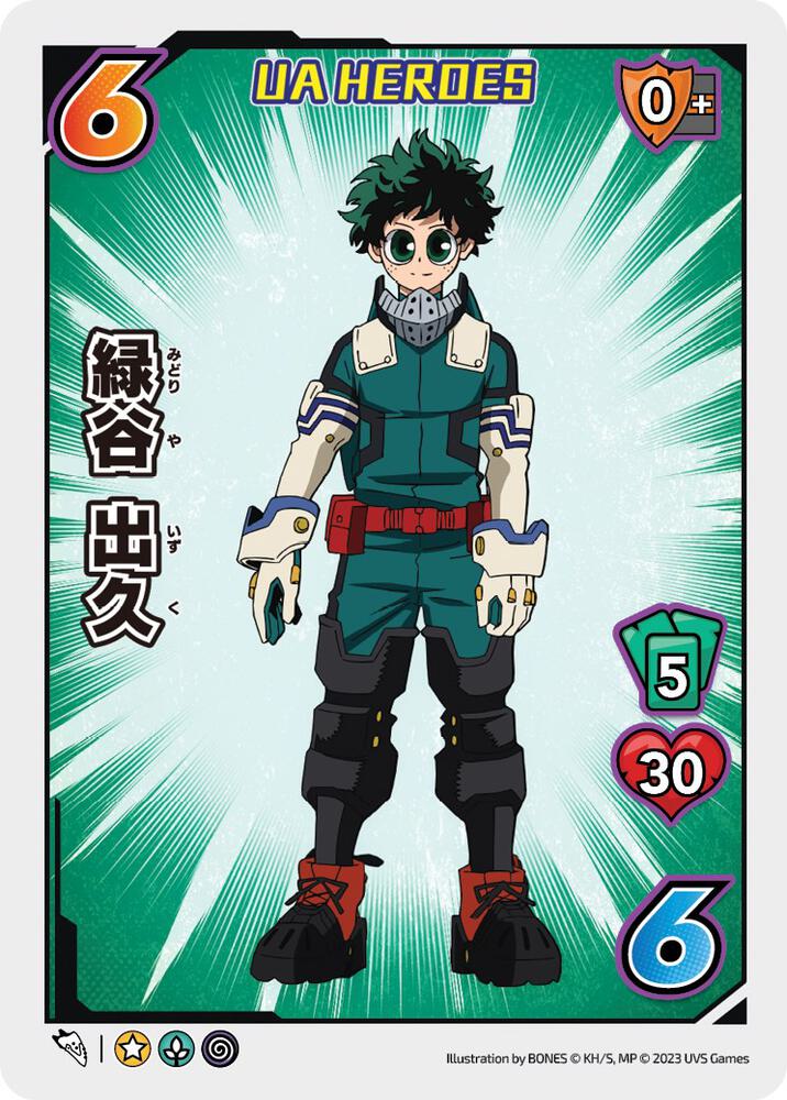 Izuku Midoriya (UA Heroes OVA Promo) - UniVersus: My Hero Academia Promo Cards - UniVersus ...