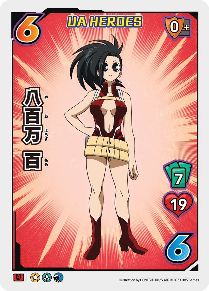 Momo Yaoyorozu (UA Heroes OVA Promo) - UniVersus: My Hero Academia Promo Cards - UniVersus ...