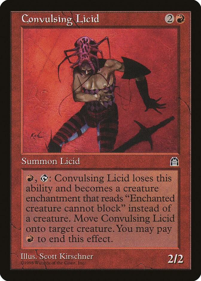 Gliding Licid - Stronghold - Magic: The Gathering