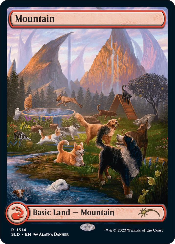 Mountain (1514) - Secret Lair Drop Series - Magic: The Gathering ...