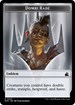 Elf Knight // Emblem - Domri Rade Double-Sided Token - Ravnica ...