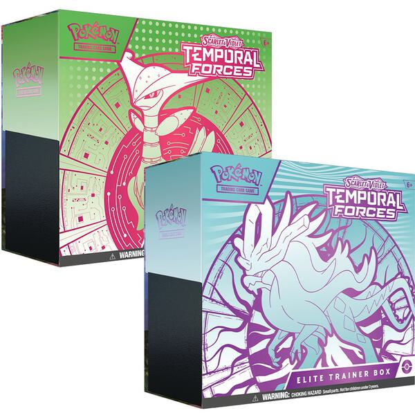 Temporal Forces Elite Trainer Box [Set of 2] - SV05: Temporal Forces - Pokemon - TCGplayer.com