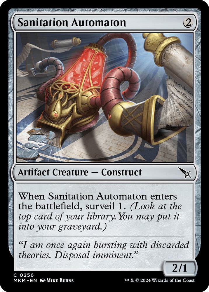 Sanitation Automaton - Murders at Karlov Manor - Magic: The Gathering