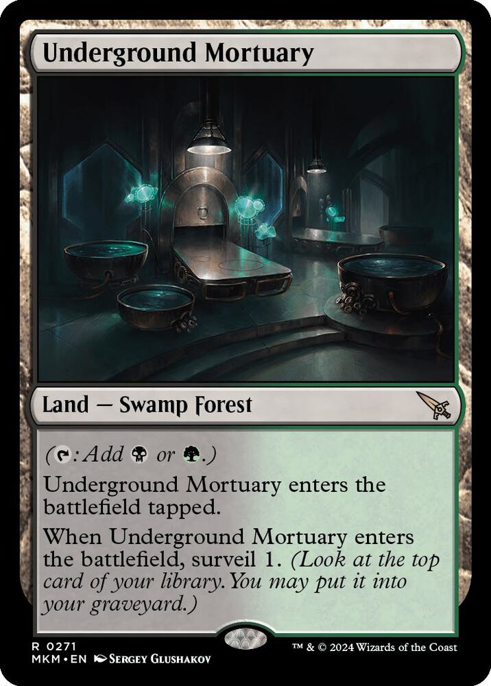 Undercity Sewers - Murders at Karlov Manor - Magic: The Gathering ...