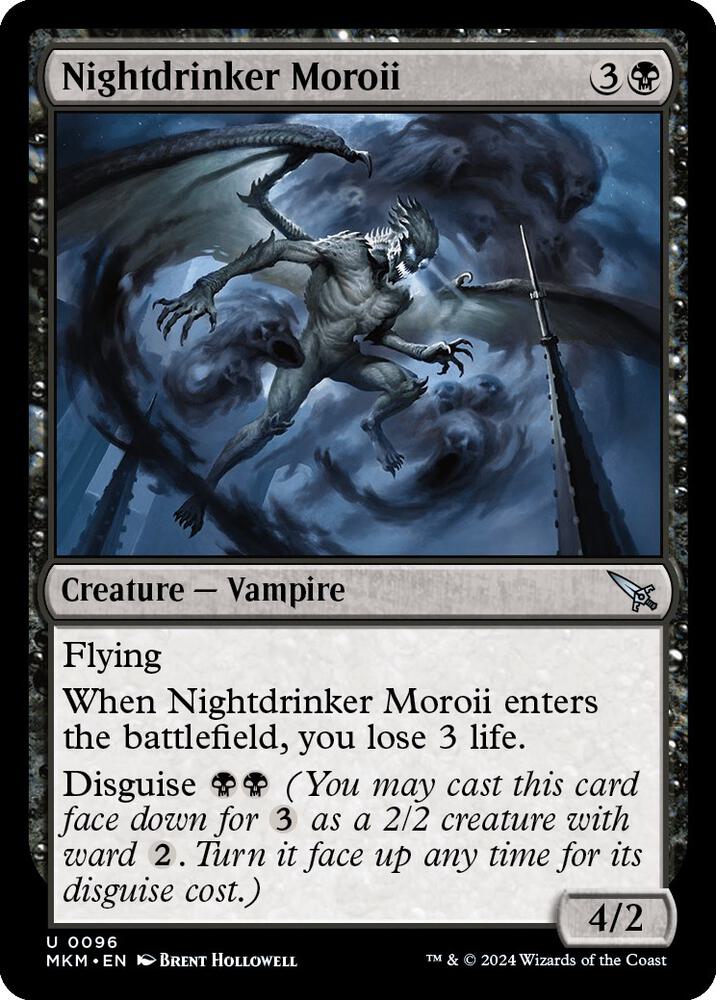 Nightdrinker Moroii - Murders at Karlov Manor - Magic: The Gathering ...