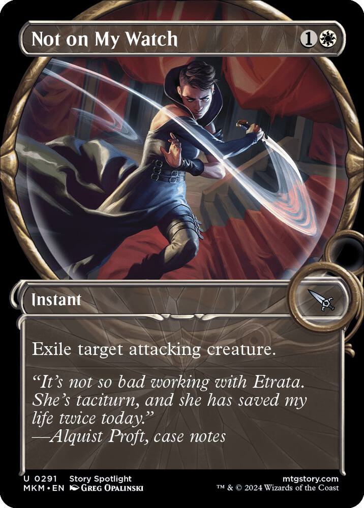 Not on my Watch (Showcase) - Murders at Karlov Manor - Magic: The ...