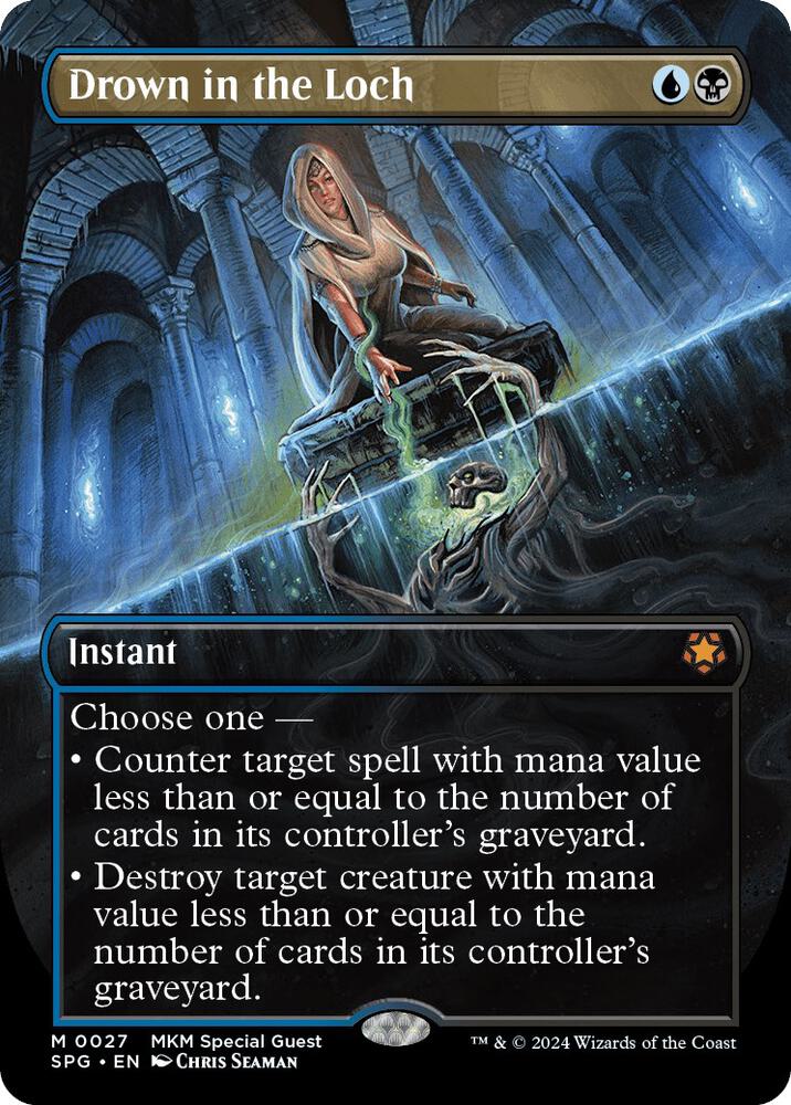 Drown in the Loch (Borderless) - Special Guests - Magic: The Gathering ...