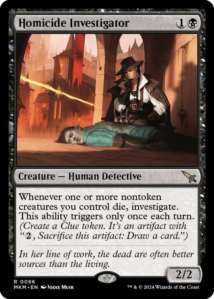 Homicide Investigator - Murders at Karlov Manor - Magic: The Gathering ...