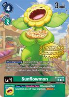 Sunflowmon (Championship 2023 Tamers Pack) - Xros Encounter - Digimon ...