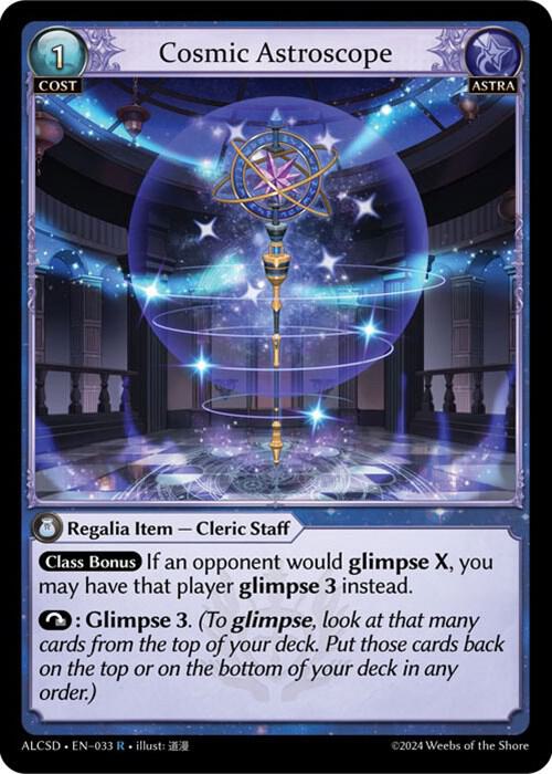 Cosmic Astroscope - Alchemical Revolution Starter Decks - Grand Archive ...