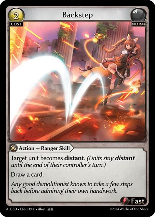 Backstep - Alchemical Revolution Starter Decks - Grand Archive TCG ...