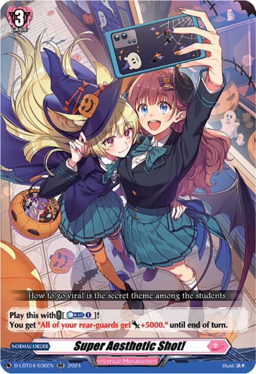 Super Aesthetic Shot! - D-LBT04: Lyrical Monasterio ~Trick or Trick!~ - Cardfight Vanguard ...