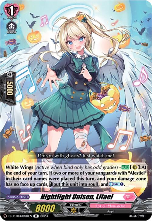 Nightlight Unison, Litael - D-LBT04: Lyrical Monasterio ~Trick or Trick!~ - Cardfight Vanguard ...