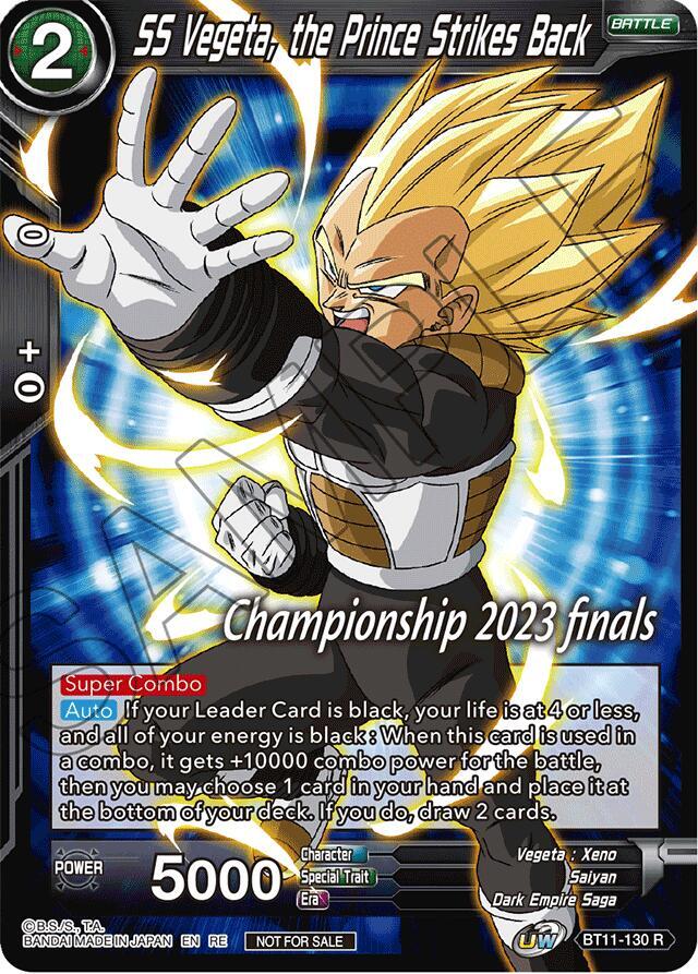 SS Vegeta, the Prince Strikes Back (2023 Championship Finals ...