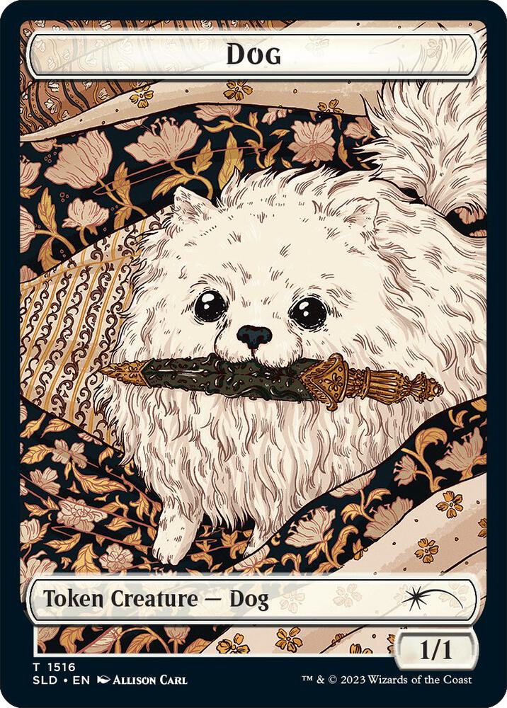 Dog // Cat Double-Sided Token - Secret Lair Drop Series - Magic: The ...