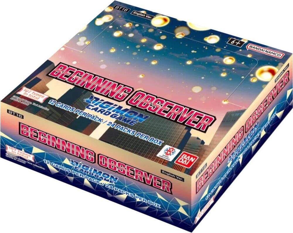 Beginning Observer Booster Box - Beginning Observer - Digimon Card Game ...