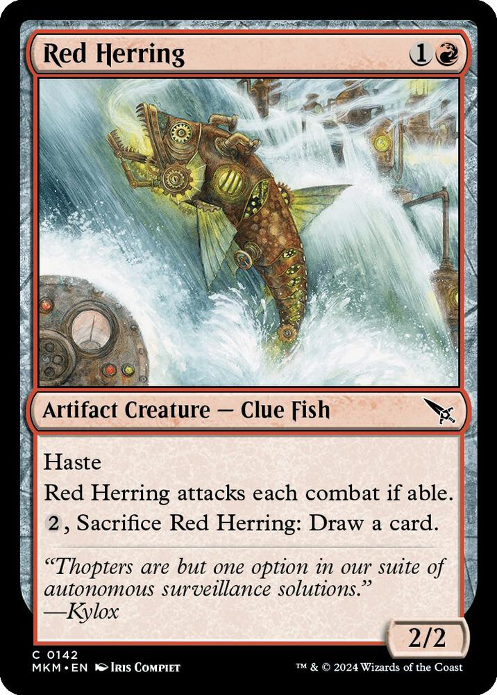 Red Herring - Murders at Karlov Manor - Magic: The Gathering ...