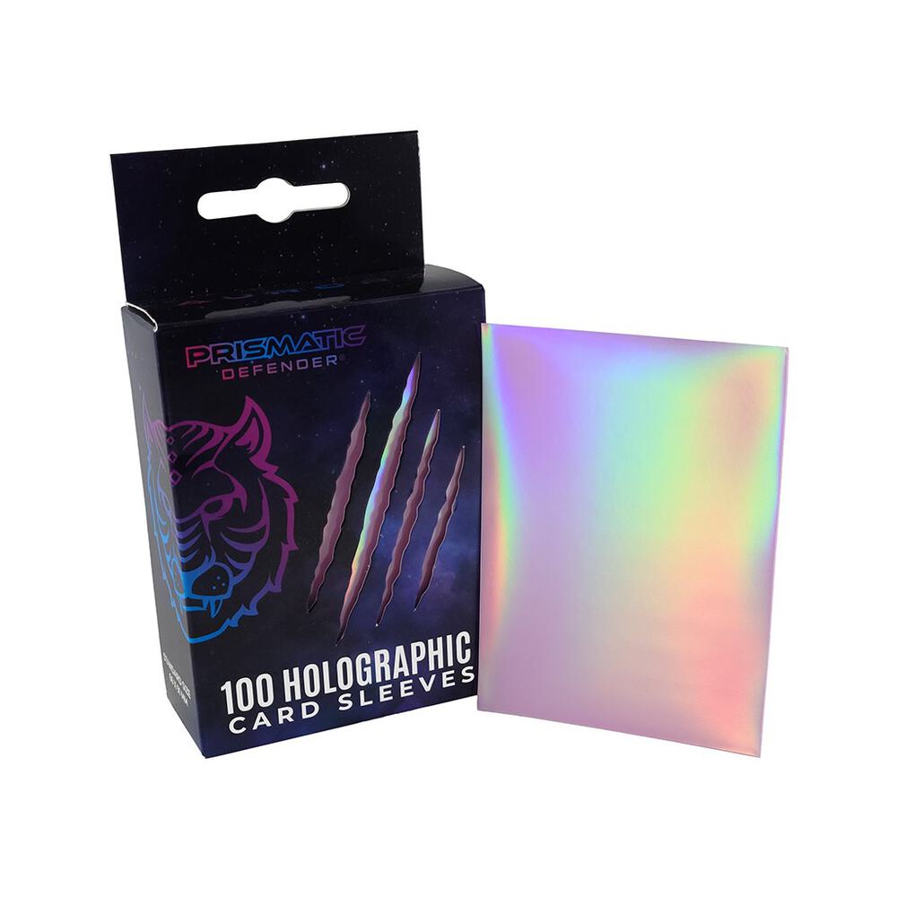 Holographic Sleeves - Pink / Oracle (100-Pack) - Prismatic Defender ...