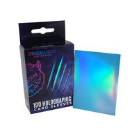 Holographic Sleeves - Light Blue / Oracle (100-Pack) - Prismatic ...