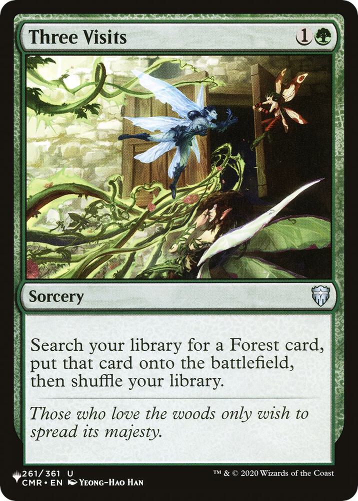 Three Visits - The List Reprints - Magic: The Gathering - TCGplayer.com