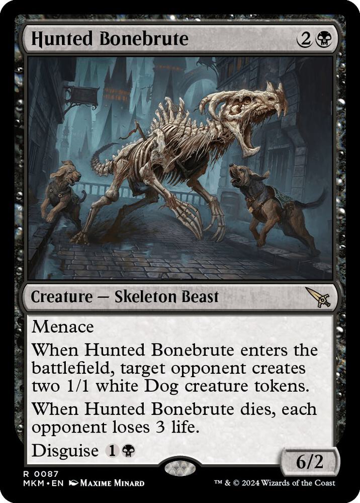 Hunted Bonebrute - Murders at Karlov Manor - Magic: The Gathering ...