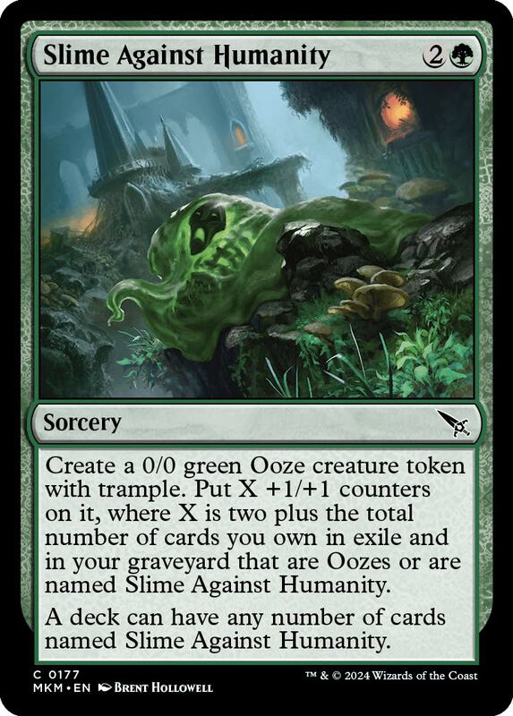 Slime Against Humanity - Murders at Karlov Manor - Magic: The Gathering ...