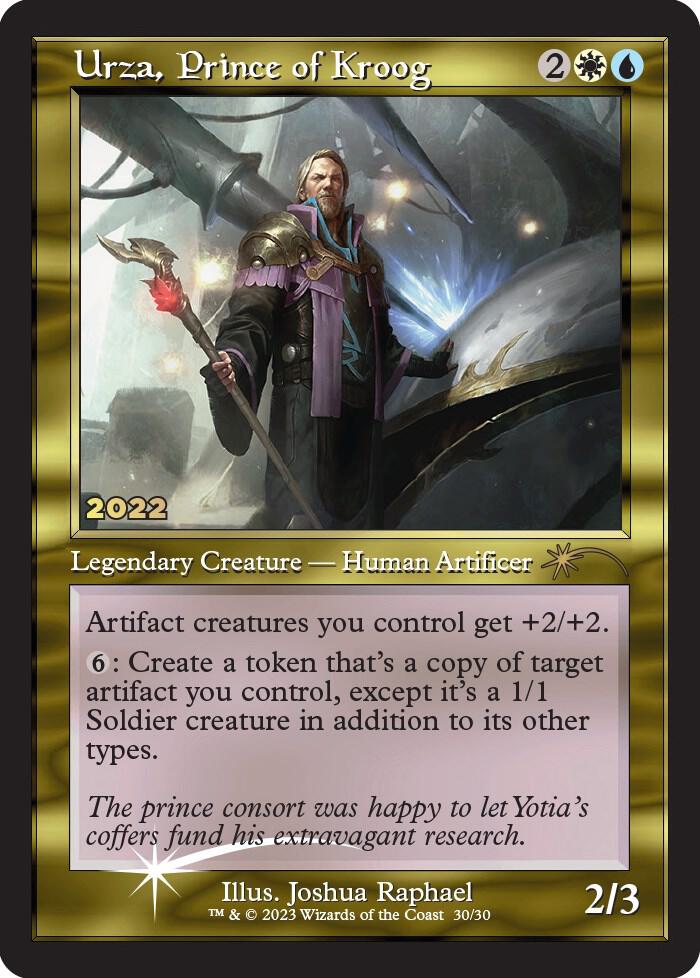 Urza, Prince of Kroog - 30th Anniversary Promos - Magic: The Gathering ...