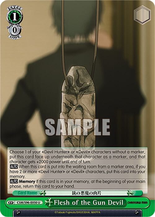 Flesh of the Gun Devil - Chainsaw Man - Weiss Schwarz - TCGplayer.com