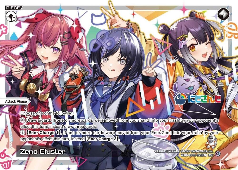 Zeno Cluster - Collab Booster: Nijisanji Diva - WIXOSS - TCGplayer.com