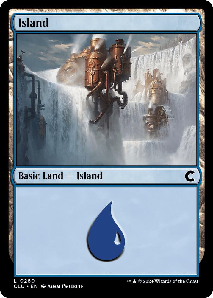 Island (0260) - Ravnica: Clue Edition - Magic: The Gathering ...