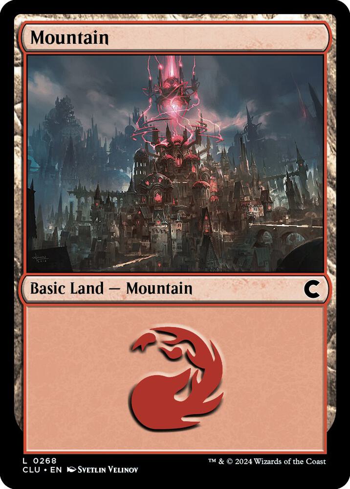 Mountain (0268) - Ravnica: Clue Edition - Magic: The Gathering