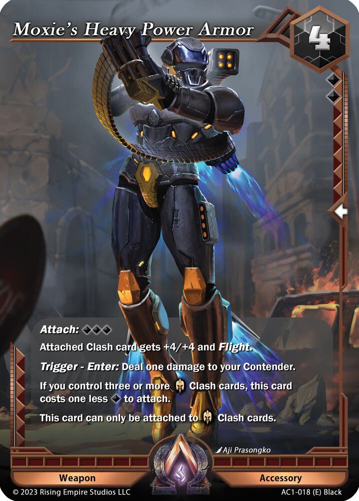 Moxie's Light Power Armor - The Awakening - Alpha Clash - TCGplayer.com