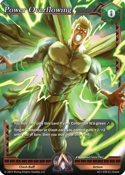 Power Overflowing - The Awakening - Alpha Clash - TCGplayer.com