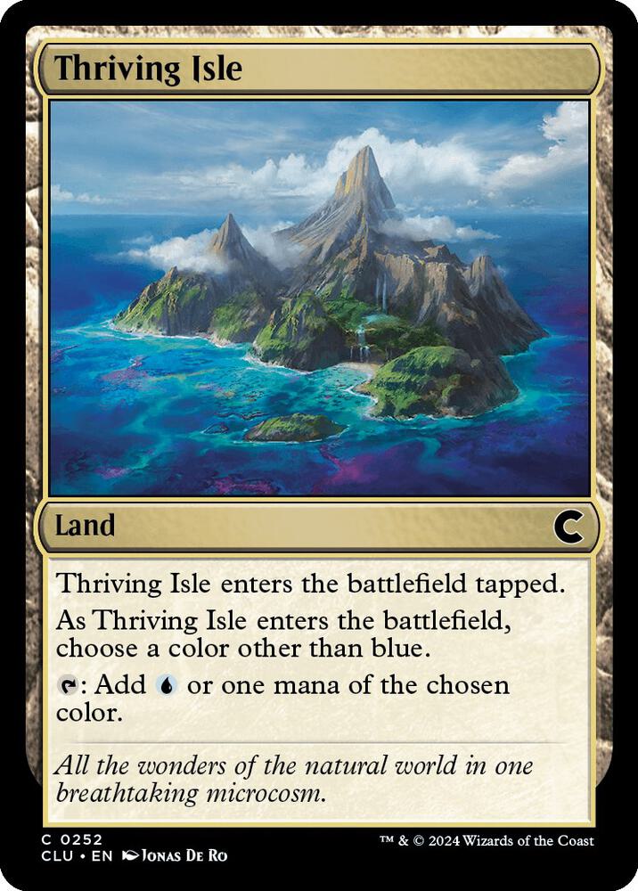 Thriving Isle - Ravnica: Clue Edition - Magic: The Gathering ...
