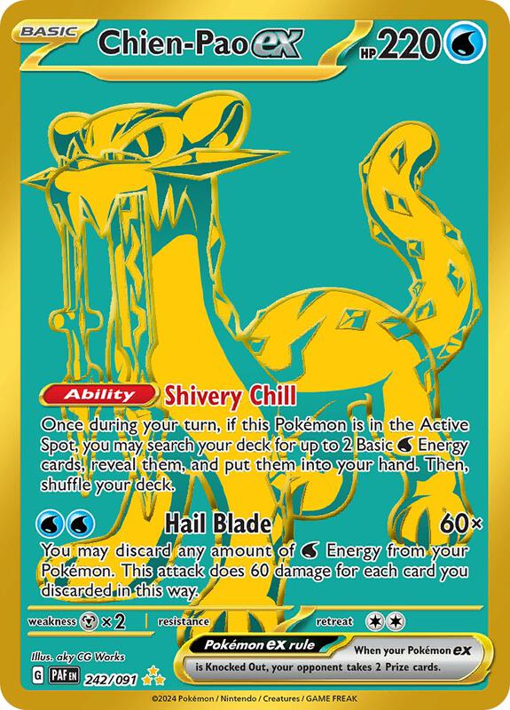 Chien-Pao ex - SV: Paldean Fates - Pokemon - TCGplayer.com