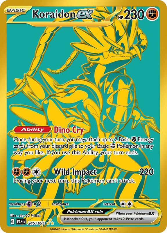 Miraidon ex - SV: Paldean Fates - Pokemon - TCGplayer.com
