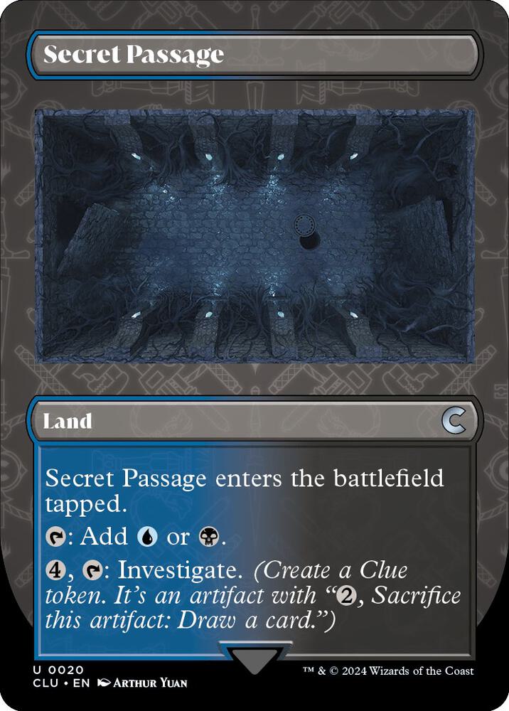 Secret Passage (Borderless) - Ravnica: Clue Edition - Magic: The ...