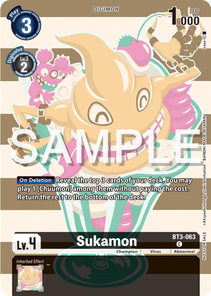 Sukamon (Digimon Illustration Competition Pack 2023) - Release Special ...