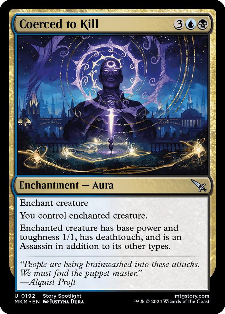 Murder - Murders at Karlov Manor - Magic: The Gathering - TCGplayer.com