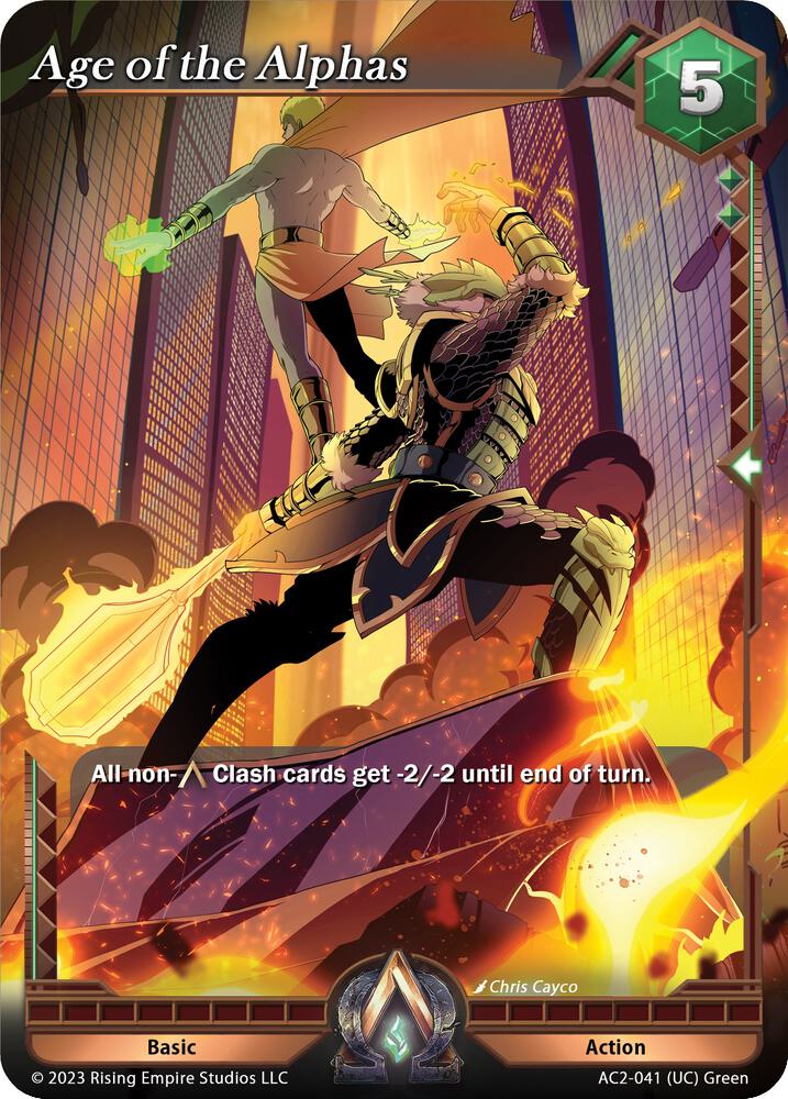 Age of the Alphas - Clashgrounds - Alpha Clash - TCGplayer.com