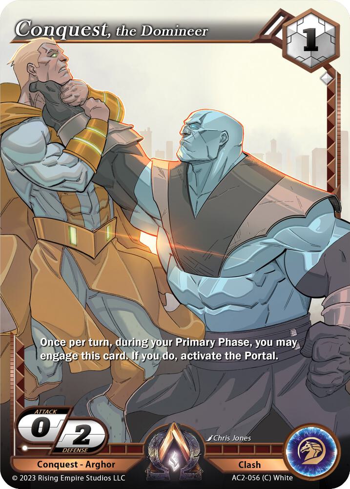 Conquest, the Domineer - Clashgrounds - Alpha Clash - TCGplayer.com