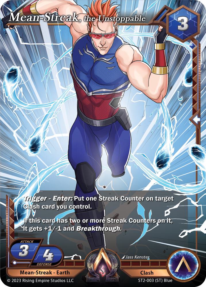 Mean-Streak, the Unstoppable - Clashgrounds - Alpha Clash - TCGplayer.com